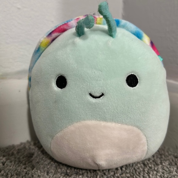 Squishmallows | Toys | 5 Squishmallow Blue And Tie Dye Snail | Poshmark
